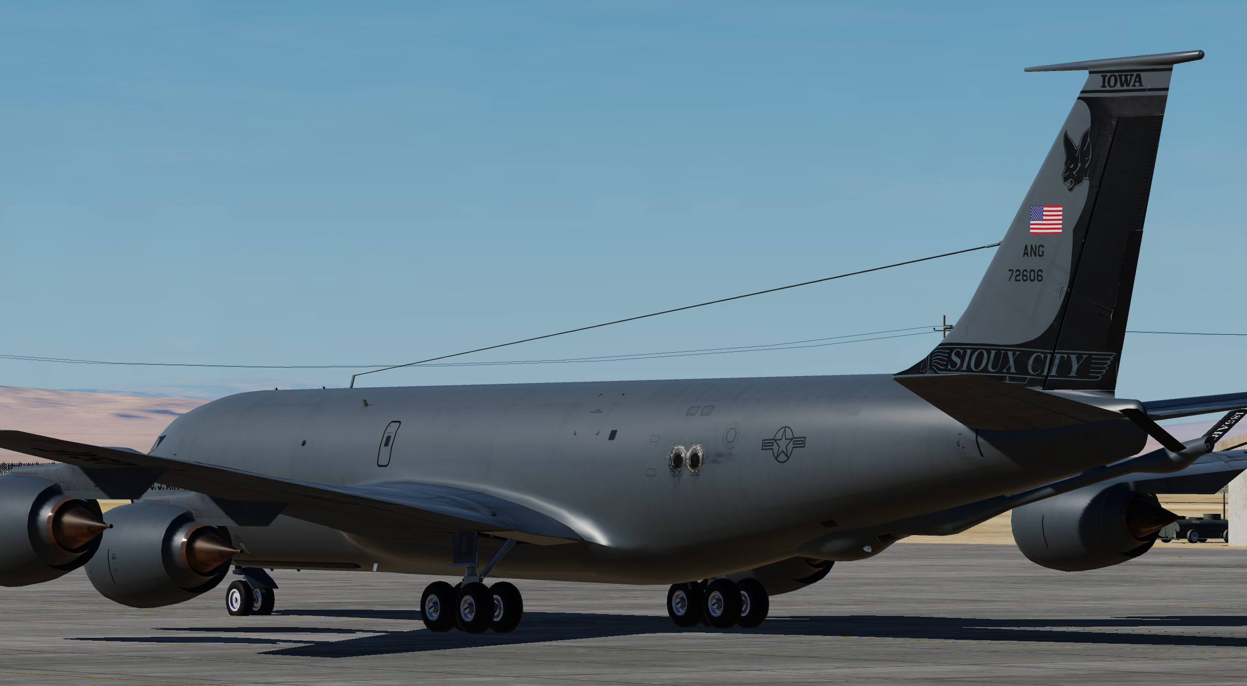 KC-135 IA ANG 185th ARW Sioux City HD 4K